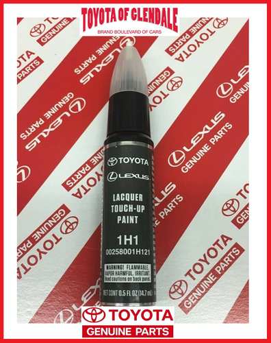 GENUINE TOYOTA PREDAWN GRAY MICA TOUCH-UP PAINT PEN CODE 1H1 OEM 00258 ...
