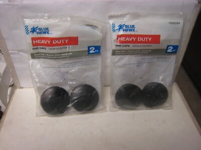 2-Twin Blue Hawk 1045164 Decorative Closet Pole End Caps Bronze ...