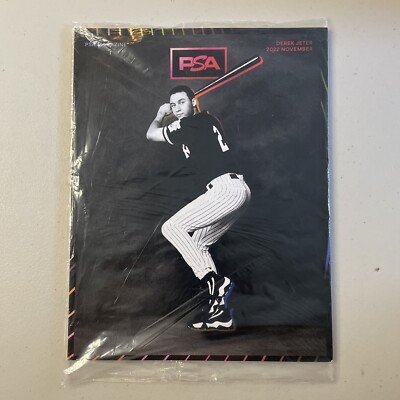 Derek Jeter Cover PSA Magazine November 2022 New Sealed Magazine Price ...