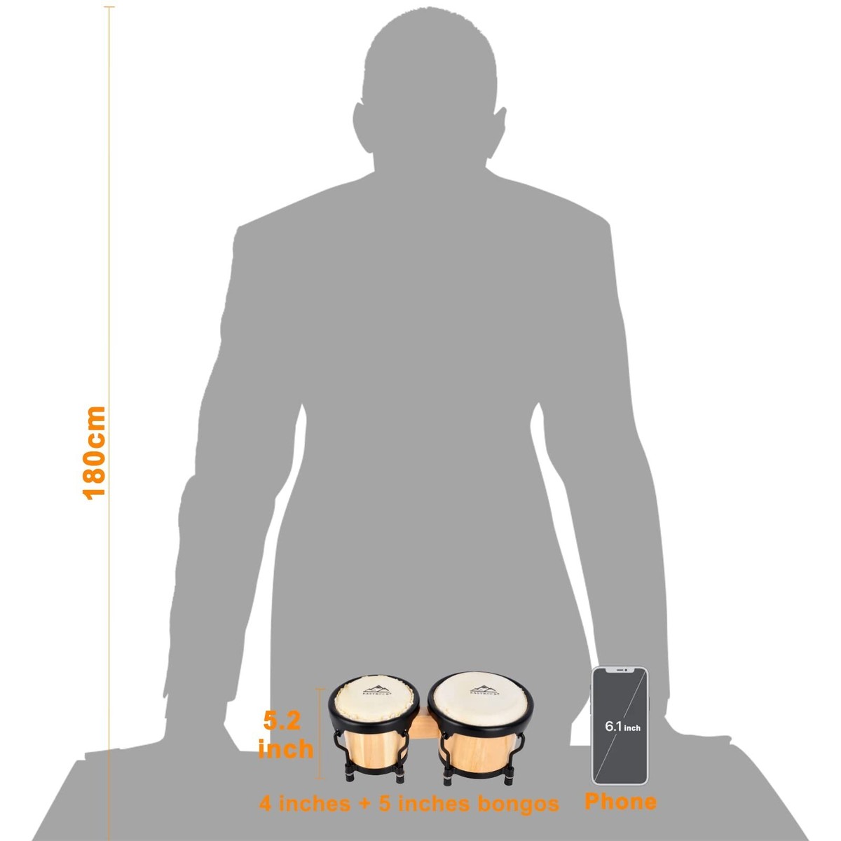 Bongo Drums Silhouette Animated Bongo Drum With Alpha