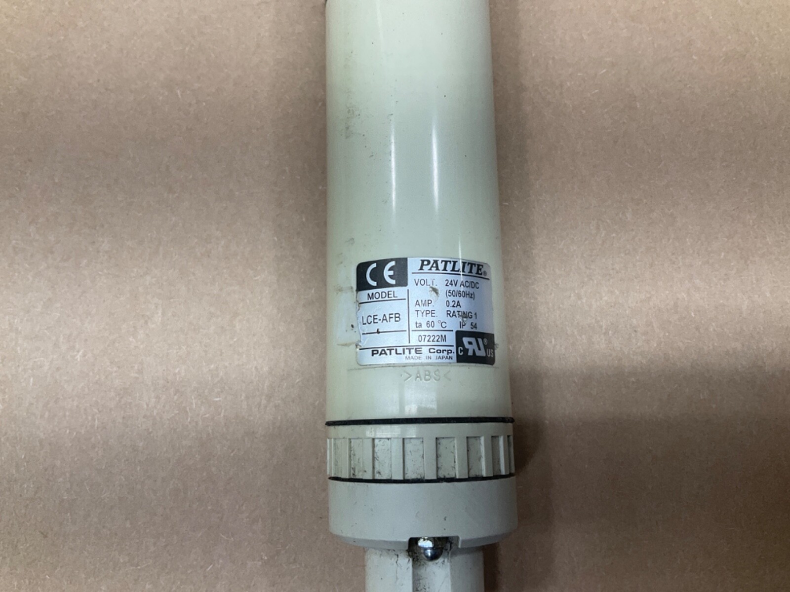 Patlite 24V Light Tower W/Alarm LCE-AFB Red Green Orange White Stack ...