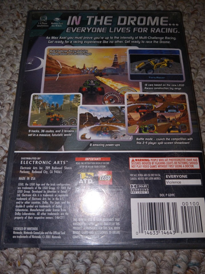 Gamecube - Lego Drome Racers Nintendo Gamecube Complete #2588 | eBay