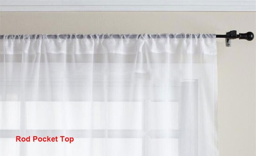 1 Panel Sheer Embroidery Elk Christmas Gauze Curtain Voile for Kitchen ...