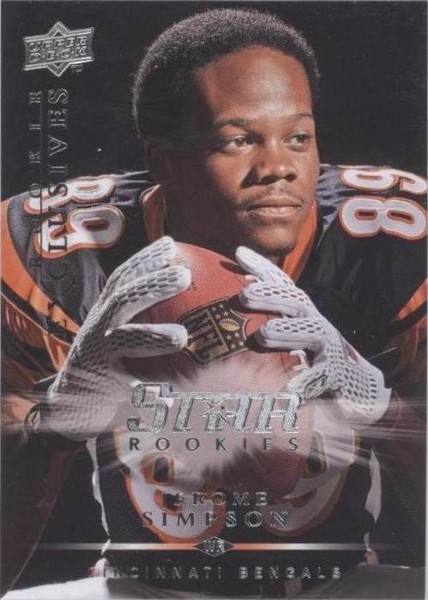 2008 Upper Deck Rookie Exclusives - #RE61 Jerome Simpson (RC) for sale ...