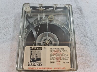 Henry Mancini- Marches 4-Track Cartridge (Muntz)- Tested. | eBay