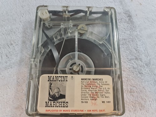 Henry Mancini- Marches 4-Track Cartridge (Muntz)- Tested. | eBay