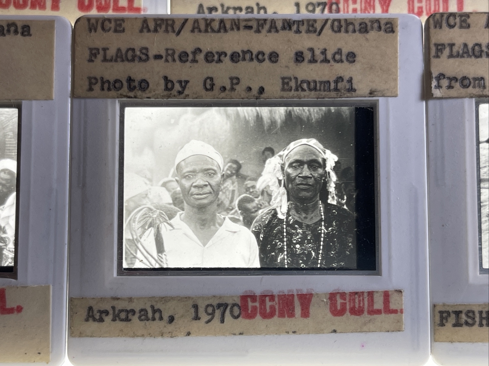 Flags, ASAFO Priestess 1970: Akan Fante Ghana African Tribal Art 5 35mm ...