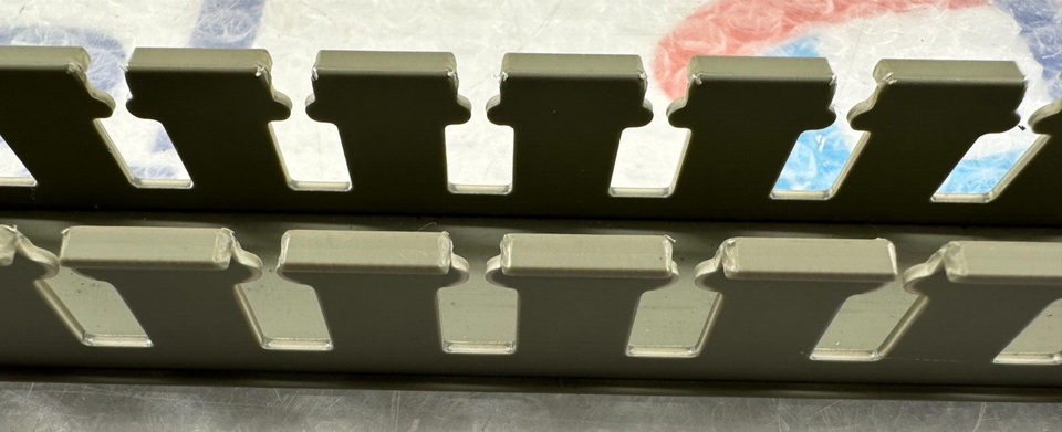 PANDUIT TYPE E SLOTED WALL WIRING DUCT (1ft) | eBay