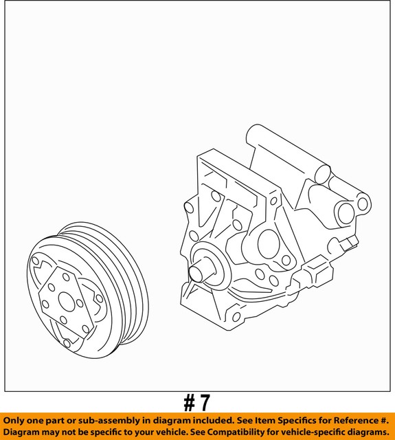 2016 Nissan MICRA Versa AC Compressor 1.6l 926001HC2B for sale online ...