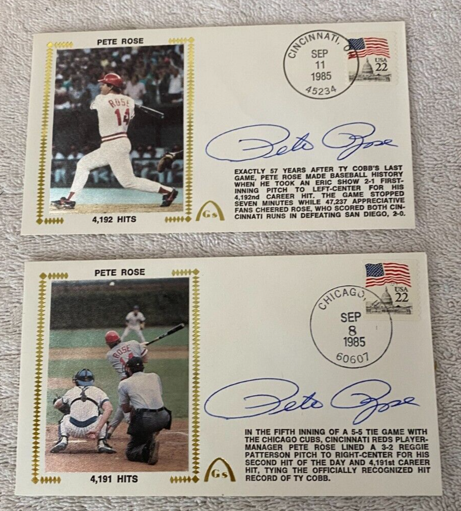 Pete Rose | Autographed Baseball Memorabilia & MLB Merchandise