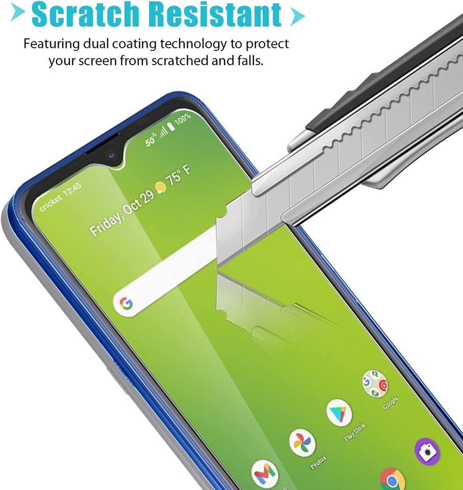 For BLU G93 G73 G63 G53 G33 F92e G52L G72 Max 9H Tempered Glass Screen ...