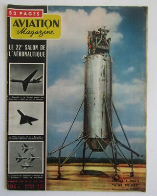 Aviation Magazine n°229 1957 22e Salon de L'Aéronautique | eBay