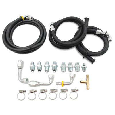 Steering Hose Hookup Kit With Fittings For Hydroboost Power Brake ...