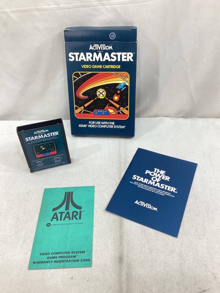 1982 Activision Atari 2600 Star Master Video Game Boxed Working ...