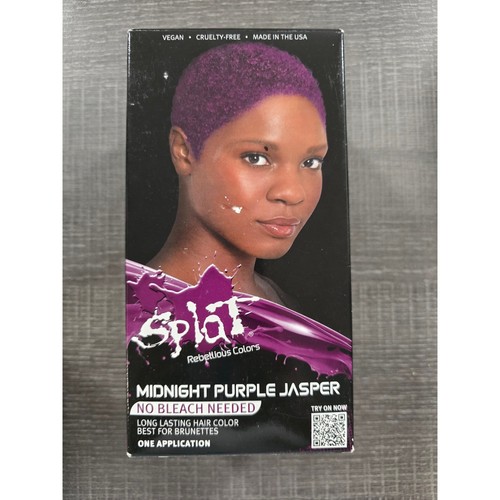 Splat Rebellious Colors Midnight Purple Jasper Hair Color kit | eBay