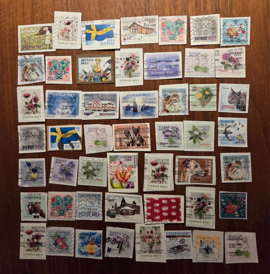 150 RECENT SWEDEN ON PAPER | eBay