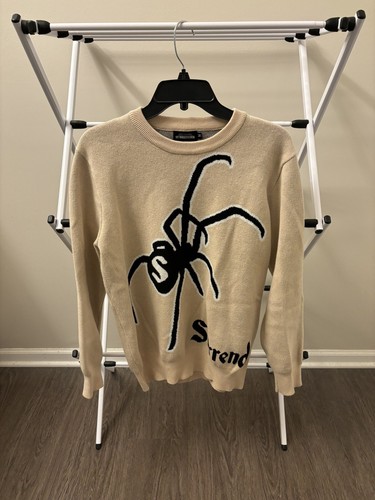 SURRENDER - Pullover Sweater - Spider Graphic - Size Medium | eBay