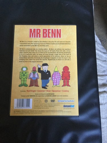 Mr Benn: Red Knight, Caveman, Diver, Cowboy, Spaceman [DVD ...
