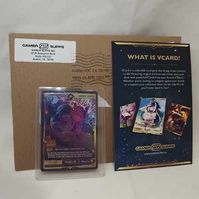 Gamer Supps VCard Vtuber Awards 2024 Promo Card 001 - Womp Snack - FULL ...
