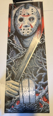 Friday The 13th Jason Voorhees Steven Holliday Movie Print Poster Mondo ...