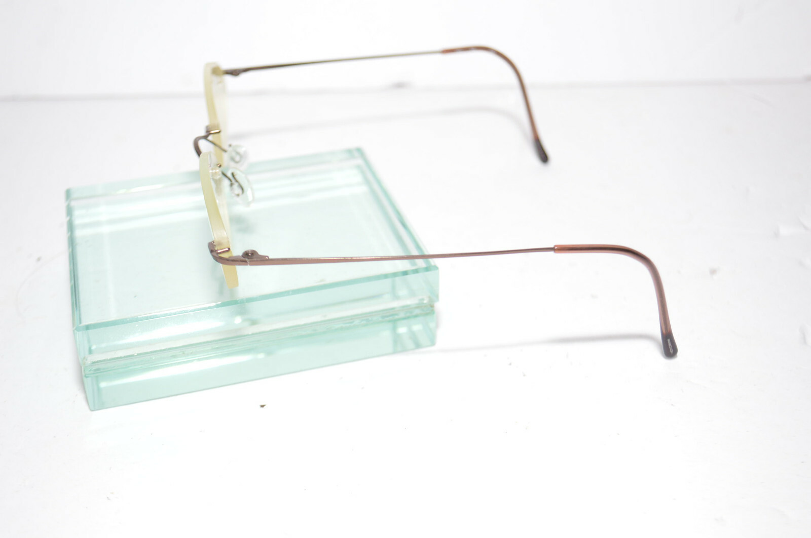 Marchon Airlock 2 760 56 Rimless Eyeglasses Frames 135MM | eBay