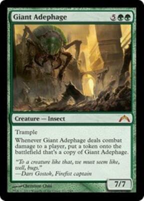 MTG - GIANT ADEPHAGE - Gatecrash (M) | eBay