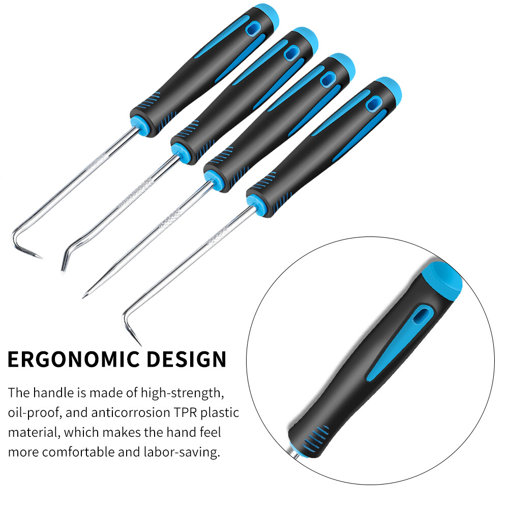 4pcs Mini Hook Pick Tool Set Wire Plugs Oil Seal Reliable Precise Multifunction | eBay
