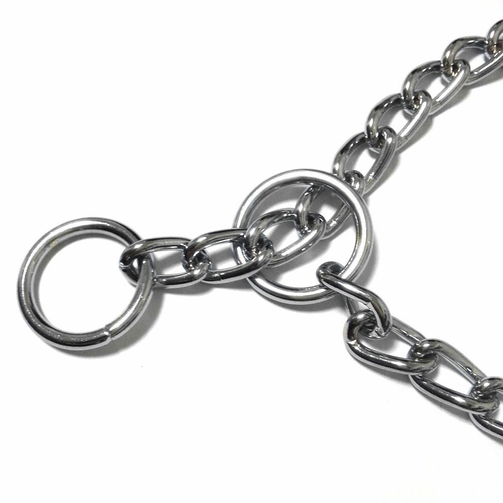 Stainless Steel P Choke/Check Chain Collar Slip Training Metal Collars ...