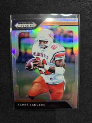 2019 Panini Prizm Draft Picks Barry Sanders Silver Prizm #13 | eBay