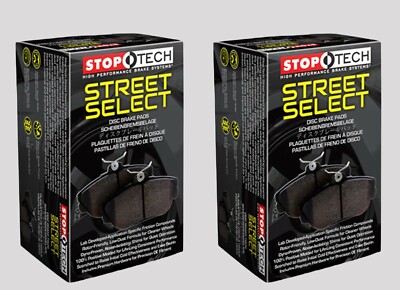 Stoptech Street Select Brake Pads (Front & Rear Set) for Audi/VW | eBay