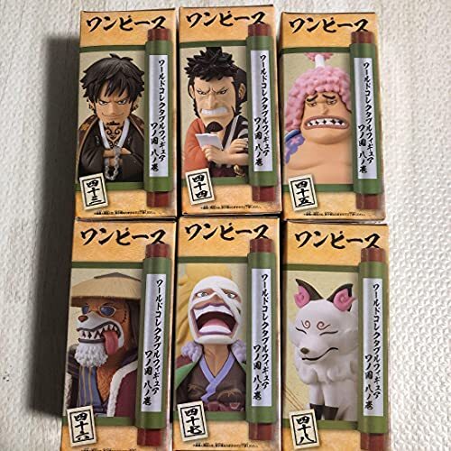 One Piece World Collectable Figure Wano Japan Country 8 x all6 set WCF ...