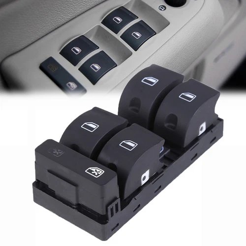 New Master Power Passenger Window Switch Panel For Audi A4 B6 B7 Sedan ...