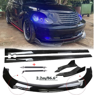 86.6" Side Skirt +Rear Bumper Lip For For Chrysler PT Cruiser Limited ...