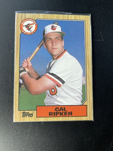 CAL RIPKEN JR 1987 Topps #784 Baltimore Orioles Baseball Card HOF ...