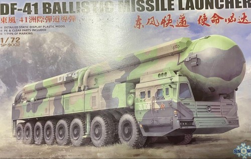 Tacom 1 72 Chinese People's Liberation Army Intercontinental Ballistic ...