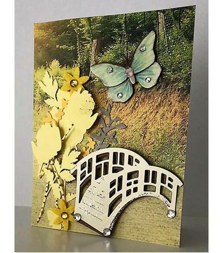 Bridge Metal Cutting Dies DIY Scrapbooking Crafts Paper Decorative ...