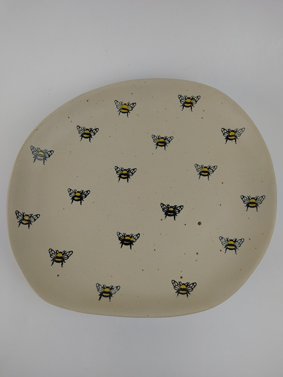 4 Spectrum Designz Barney Bee Repeat Salad Plates Farmhouse Country ...