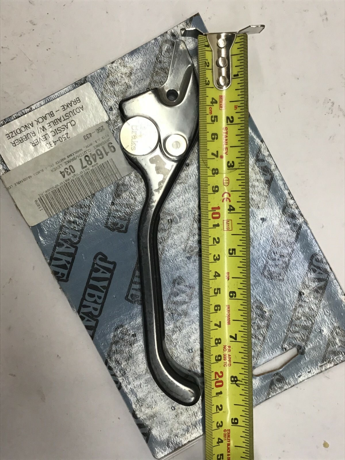 Jay Brake Clutch Lever Black Anodize With rubber HF1492 T319 | eBay