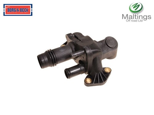 JAGUAR S TYPE XF XJ 2.7 3.0 NEW THERMOSTAT HOUSING WATER OUTLET PIPE ...