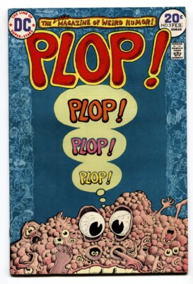 Plop! #3 1974- DC Weird Humor- Basil Wolverton- VF+ | eBay