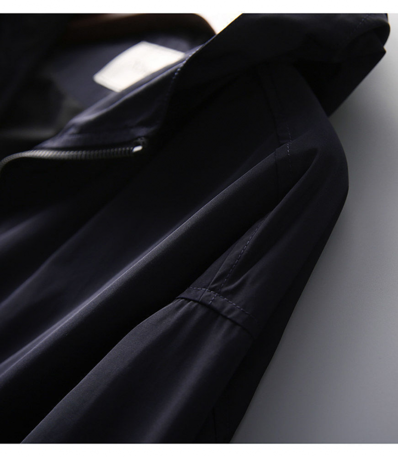 Women's Fashion Trend Windbreaker Jacket Simple Casual Loose Short ...