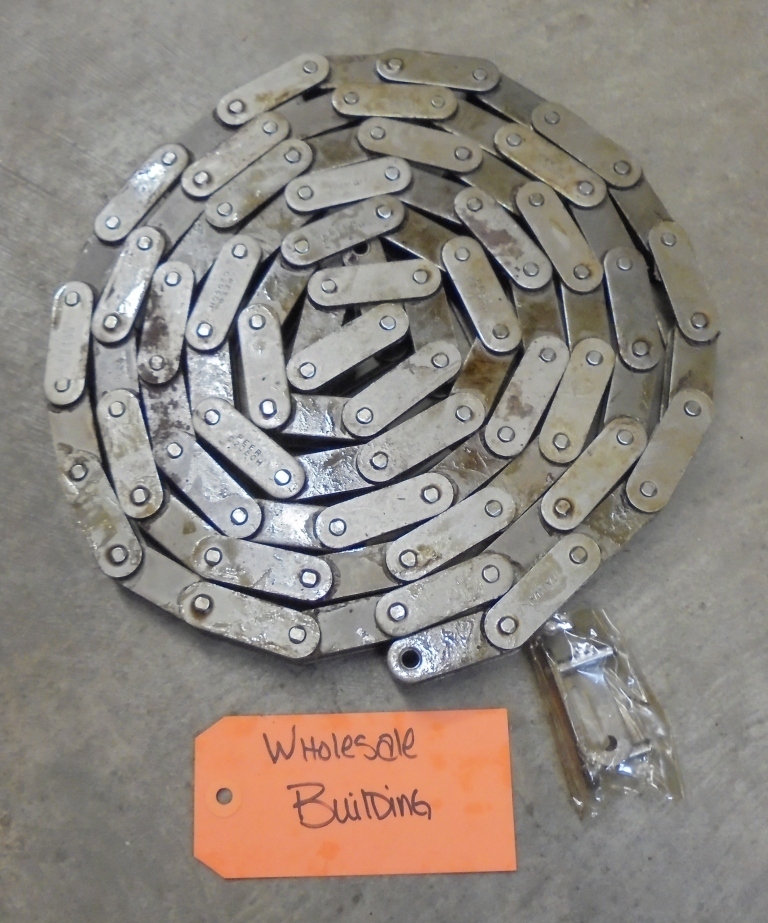 Peer C2060H 5 Feet Section Chain Roller Link Has 7 Drive Studs Every 9 ...