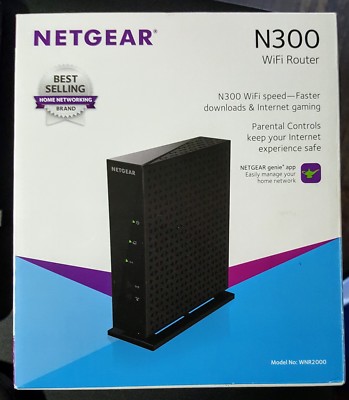 Netgear WNR2000 4-Port 10/100 Wireless N Router (WNR2000v3) | eBay