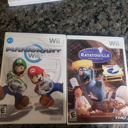 Wii Mario Kart,Ratatouille, Yoga Wii Fit | eBay