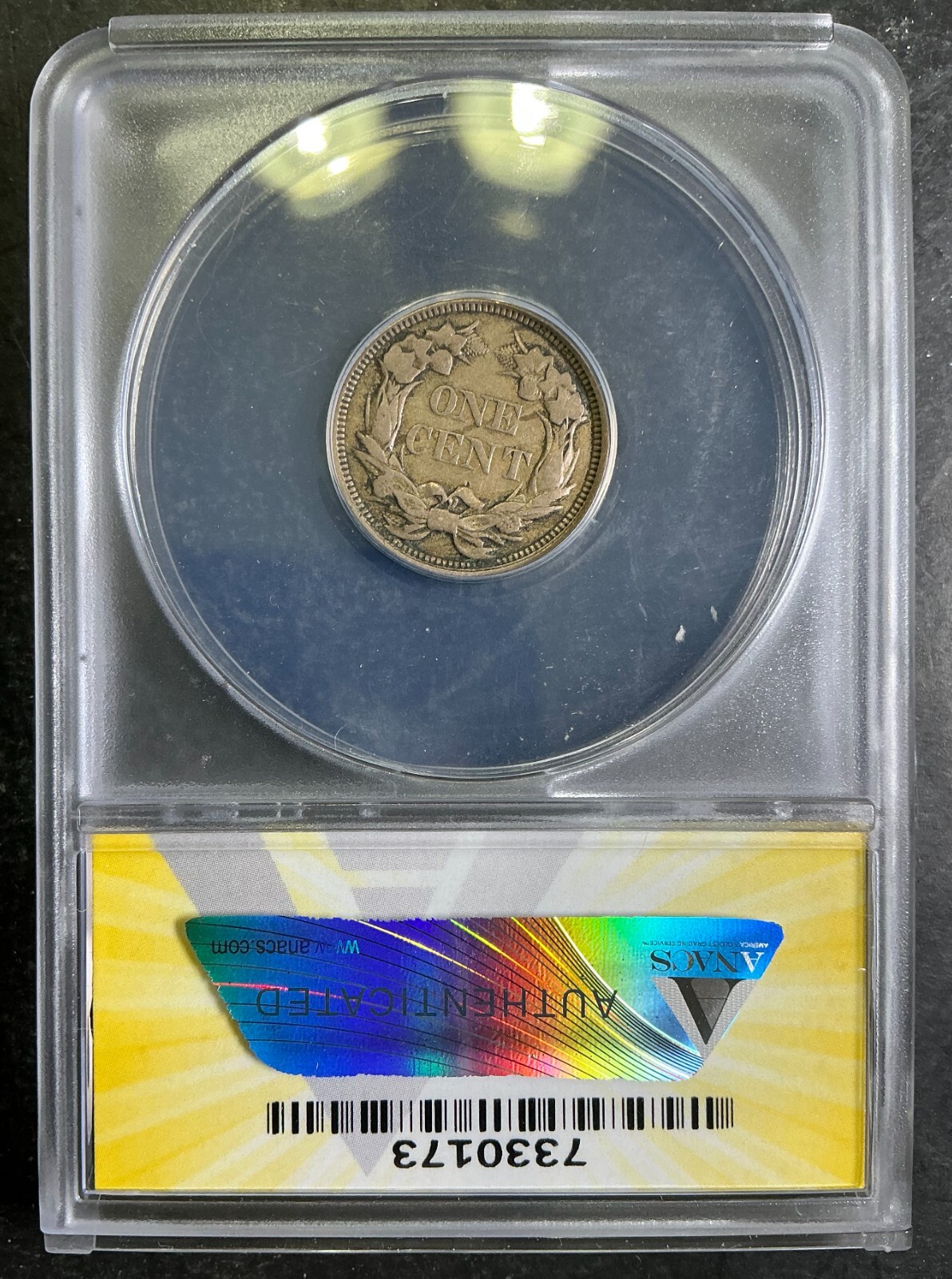 ANACS VF20 1857 Flying Eagle Cent Obverse of 1856 FS-401b Snow 2a Mint ...