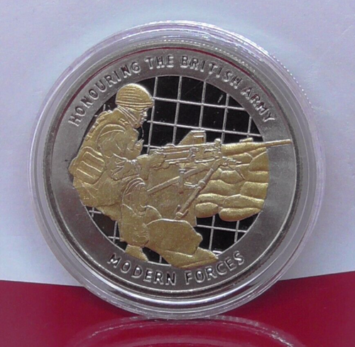 Medal Medallion Heavy Machine Guns British Army Modern Forces War ...