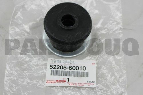 5220560010 Genuine Toyota CUSHIION SUB-ASSY, CAB MOUNTING, NO.3 UPPER ...