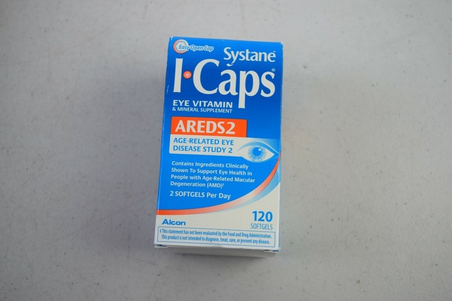ICaps Systane AREDS 2 Eye Vitamin Softgels, 120 Count - 2 Pack for sale ...