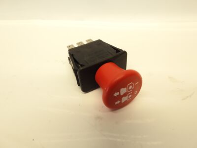 Delta Systems PTO Switch Push Pull 6204 Series 5 Terminal Red Switch ...