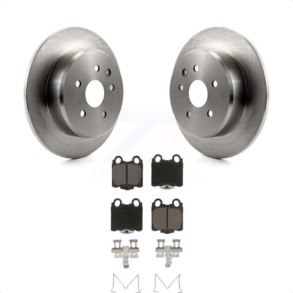 [Rear] Disc Brake Rotors Ceramic Pad Kit For Lexus GS300 SC430 IS300 ...